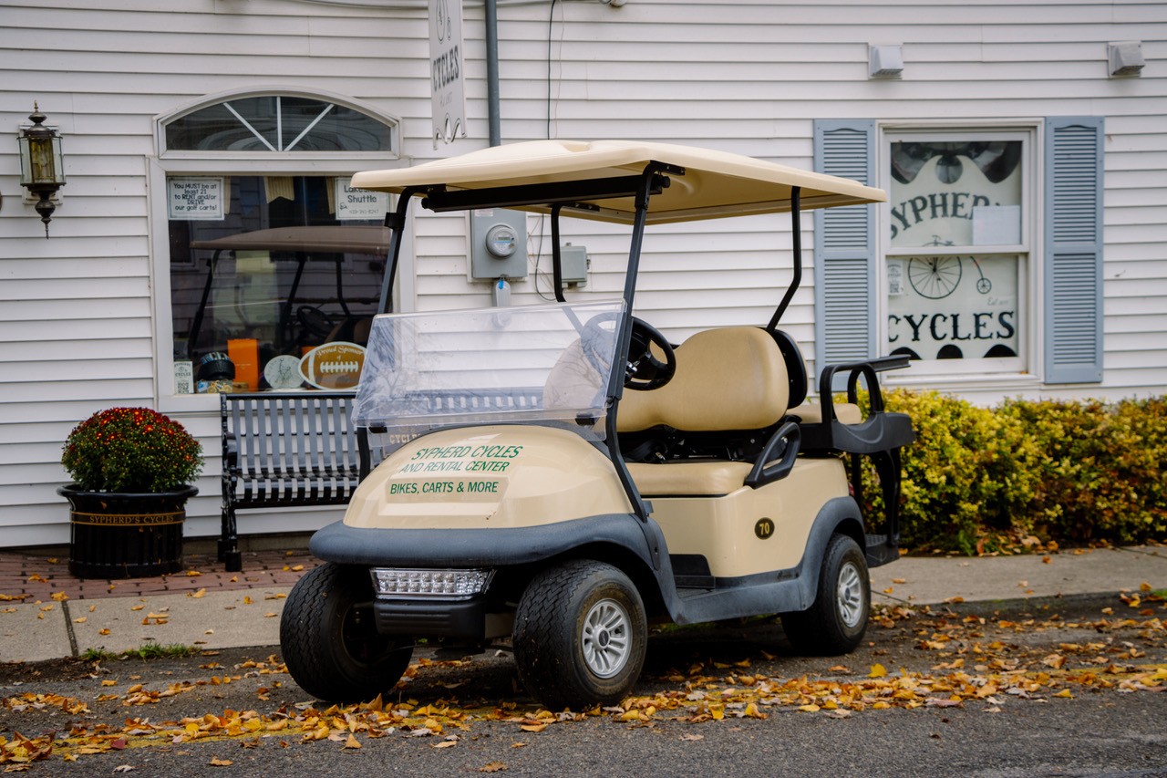Rent the Four Person Golf Carts | Sypherd Cycles LLC